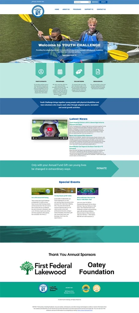 Youth Challenge Sports Case Study - The Provato Group