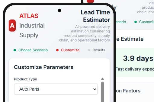 Custom Lead Time Calculator Demo - The Provato Group
